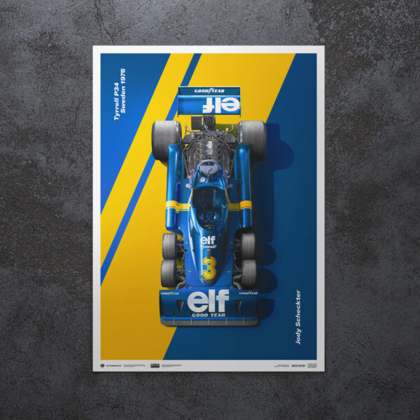 Tyrrell P34 - Jody Scheckter - Swedish Grand Prix - 1976 | Limited ...