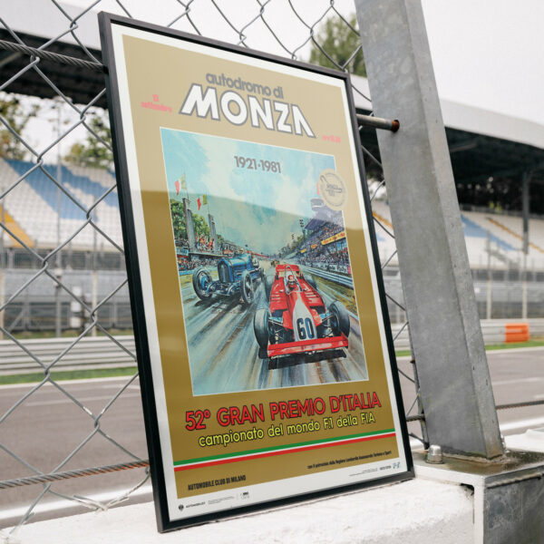 Monza Circuit - 100 Years Anniversary - 1981 | Limited Edition Poster ...