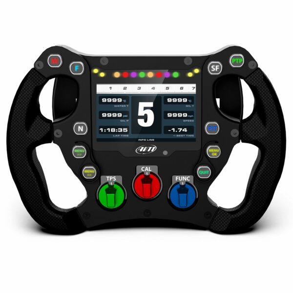 AIM Motorsport SW4 Formula Steering Wheel (With Integrated Dash) - Shop