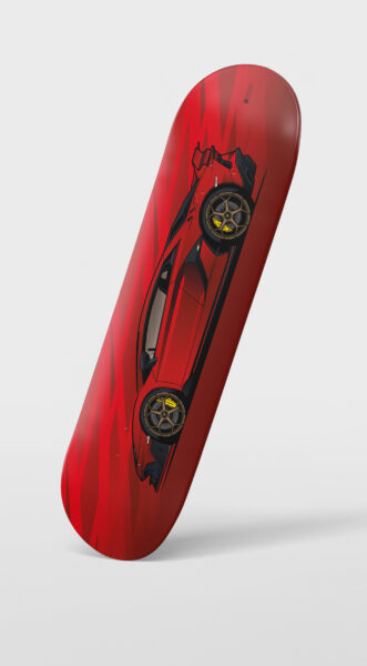 Lamborghini Aventador SVJ Skateboard Deck - Shop