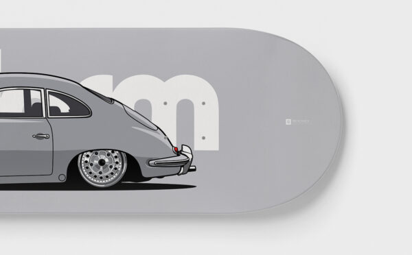 Porsche 356 Rotiform Skateboard Deck - Shop