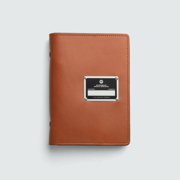 Leather Notebook - Automobilist - Cognac - Shop