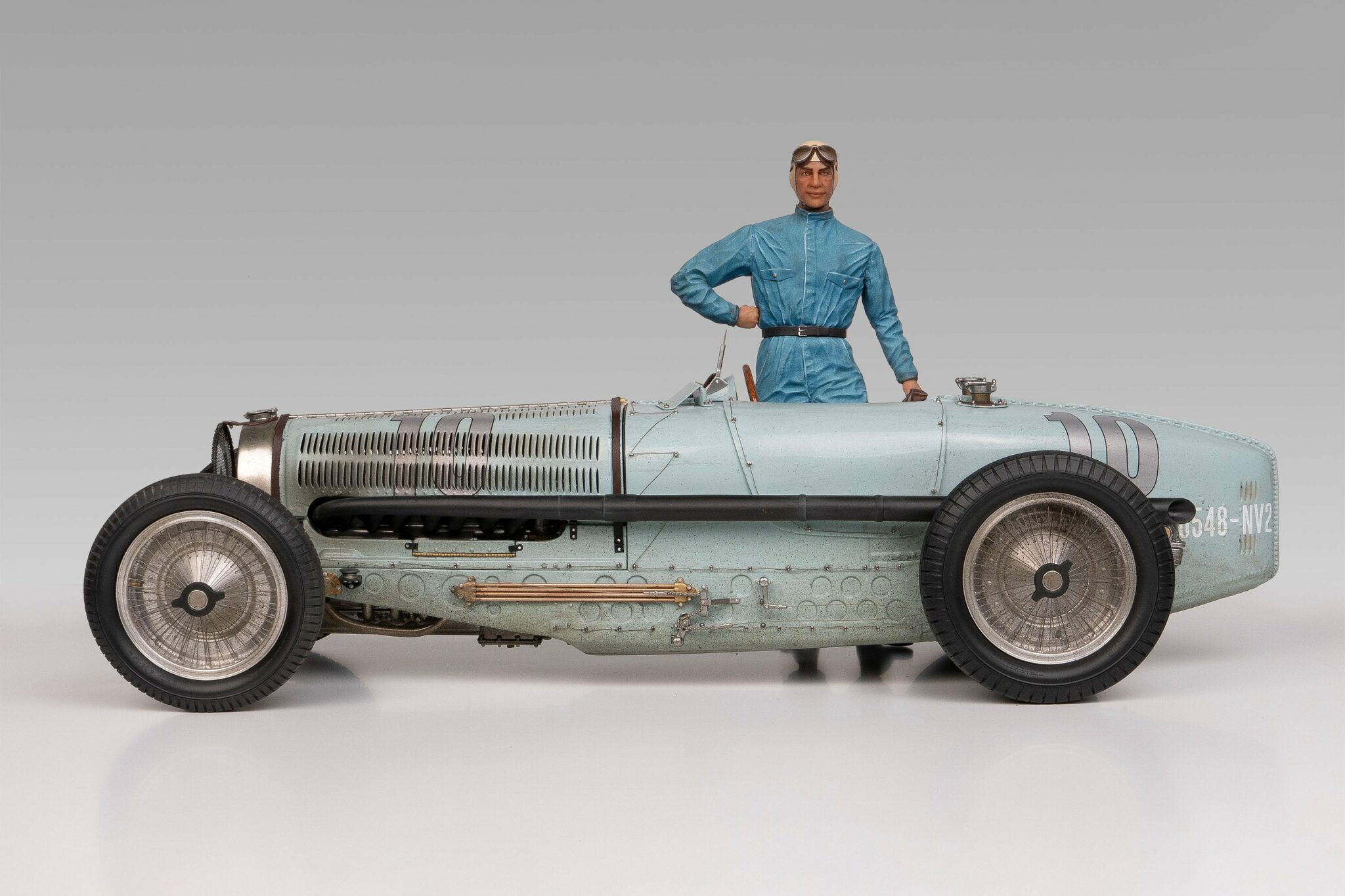 Bugatti Type 59 - 1935 Belgian GP - Jean-Pierre Wimille Figure Edition ...