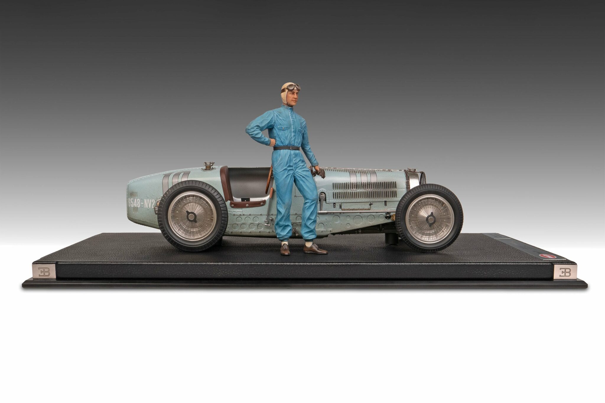 Bugatti Type 59 - 1935 Belgian GP - Jean-Pierre Wimille Figure Edition ...