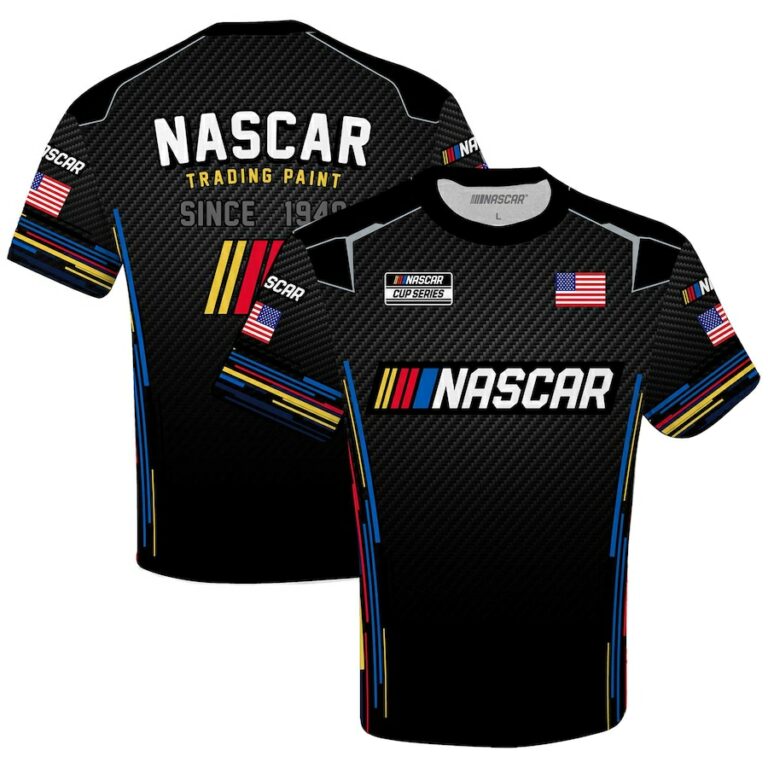 NASCAR Checkered Flag Sports Uniform T-Shirt - Black - Shop