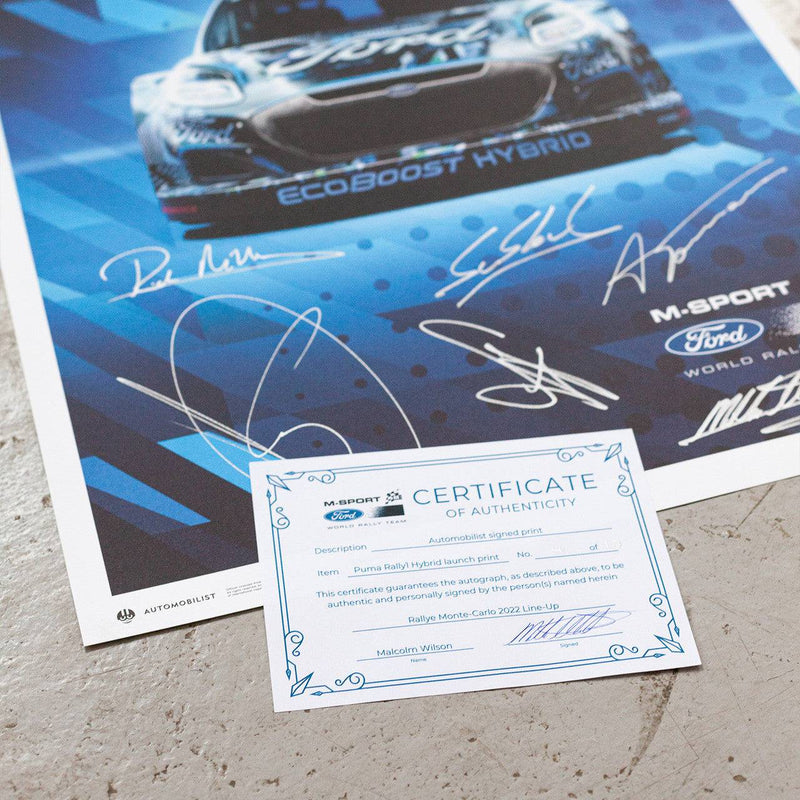 Signed by Loeb, Greensmith, Fourmax, Breen, Millener & Wilson - M-Sport ...
